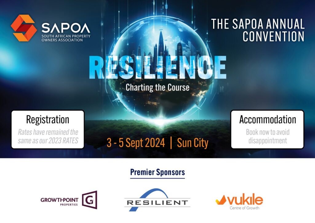 Sapoa Annual Convention 2024 Save the Date - Sapoa